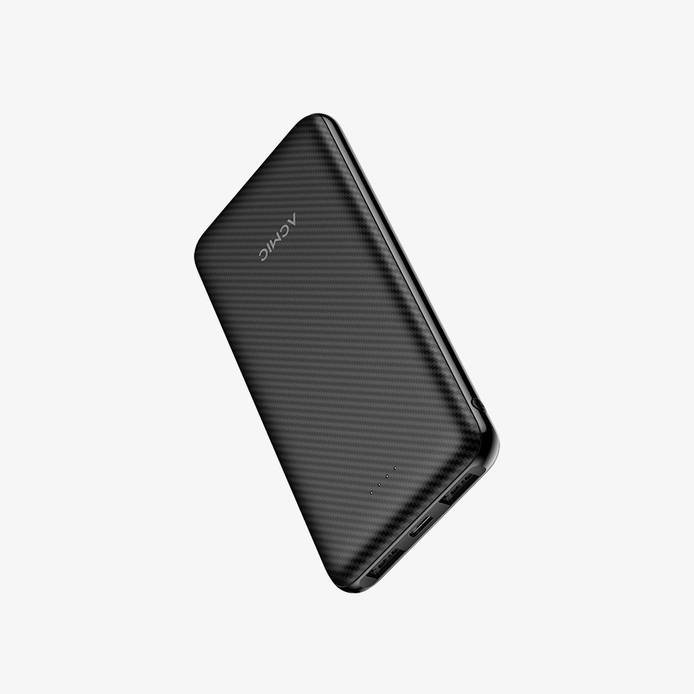 ACMIC C10e 10000mAh Slim PowerBank 12W Type C Fast Dual USB Charge