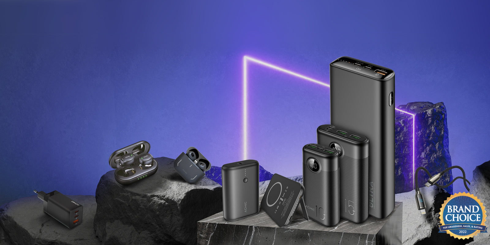 ACMIC - Aksesoris Elektronik - Powerbank - Charger - Headset