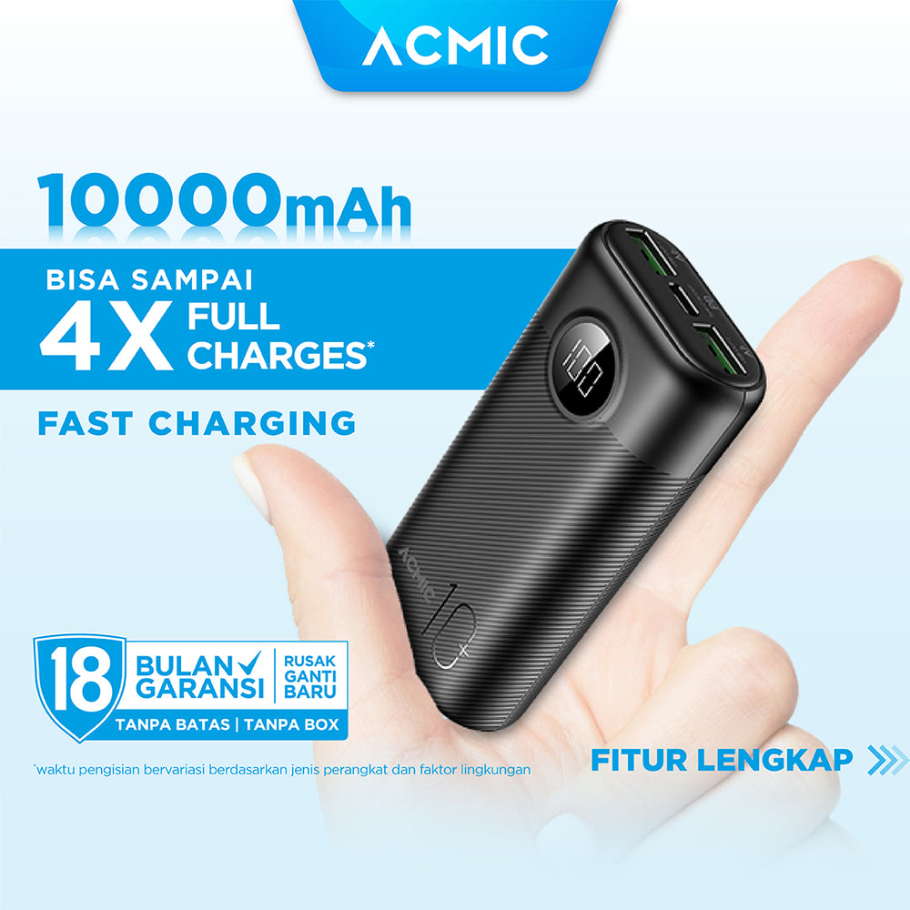 ACMIC - Aksesoris Elektronik - Powerbank - Charger - Headset