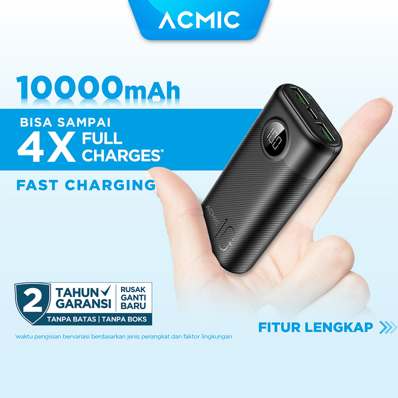 ACMIC - Aksesoris Elektronik - Powerbank - Charger - Headset