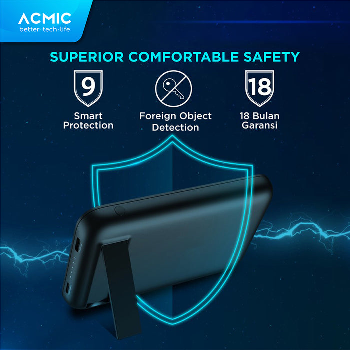 ACMIC MAGBANK 5000mAh Magsafe Wireless PowerBank Apple & Android