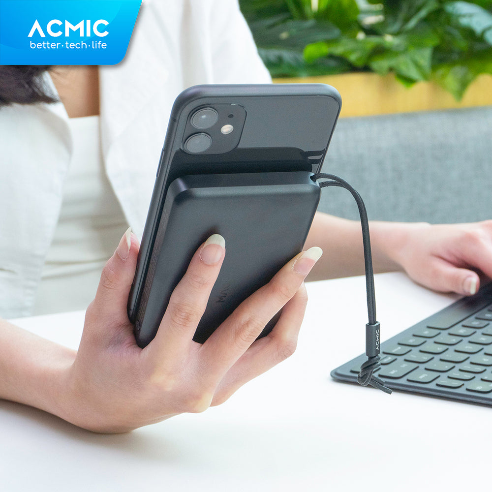 ACMIC MAGBANK 10000mAh Powerbank Magsafe Wireless 22.5W Fast Charging
