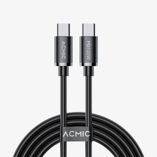 ACMIC PDC200 / PDC200e Cable 2M USB C to USB C Power Delivery PD 100W