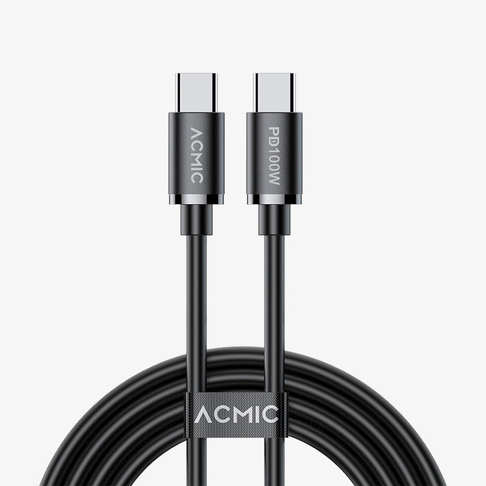 ACMIC PDC200 / PDC200e Cable 2M USB C to USB C Power Delivery PD 100W