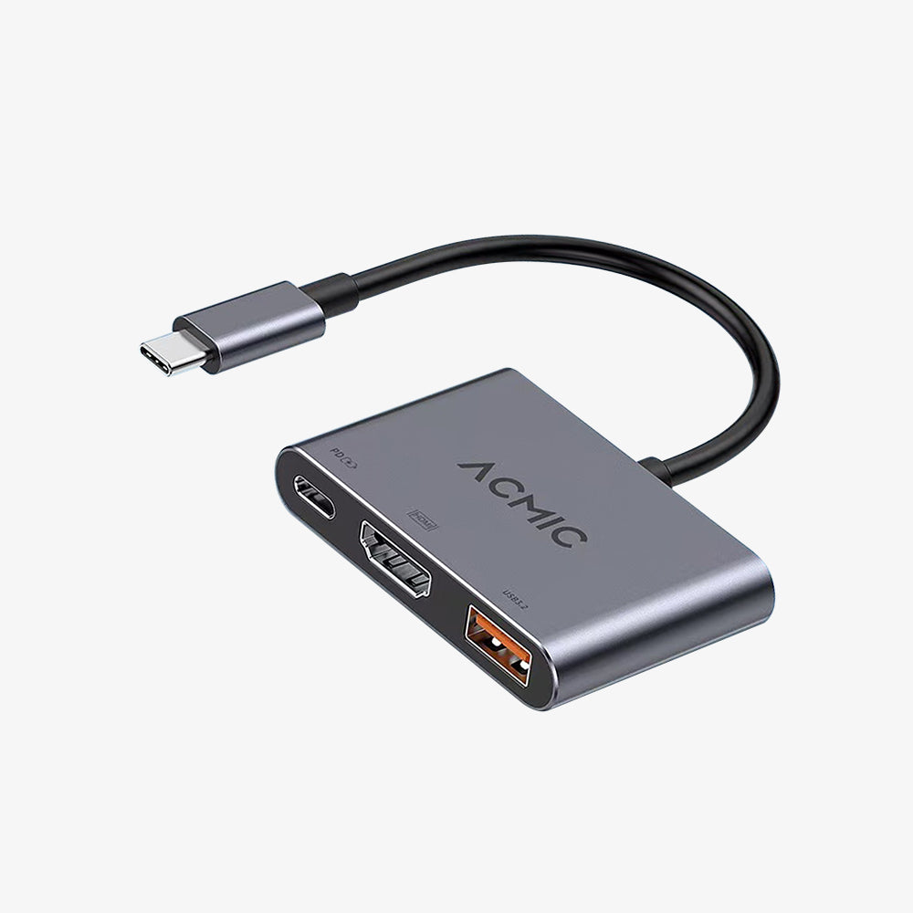 ACMIC UCH3A USB Hub Type C to USB 3.2 Converter Macbook Laptop Smartph