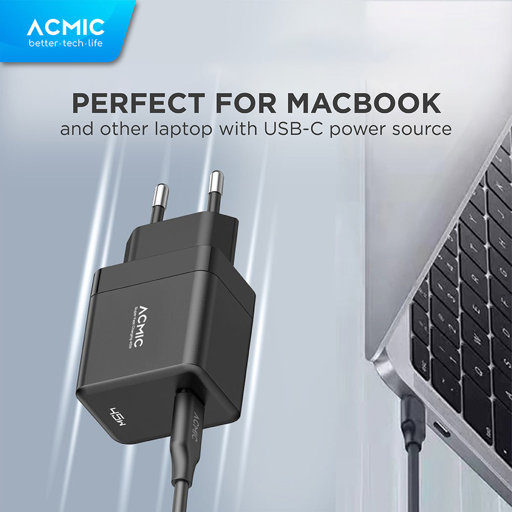 ACMIC CPD45 45 Watt Charger for Samsung 45W Super Fast Charging