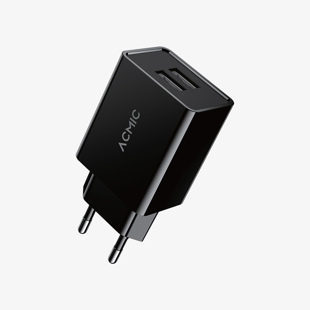 ACMIC CWC02 Dual USB 12W Kepala Charger Fast Charging Adaptor