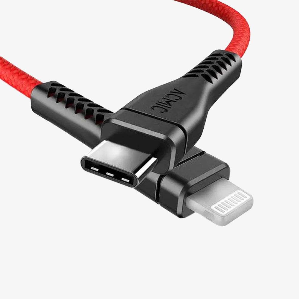 ACMIC PDL100 USB Type C to Lightning Cable PD Fast Charging iPhone 1M